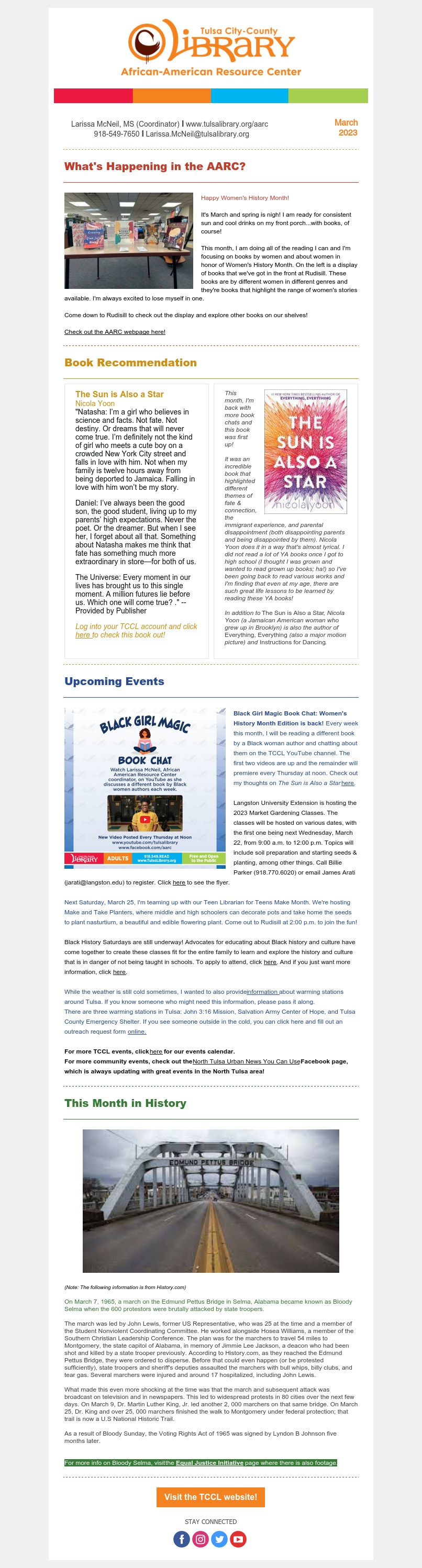 African-American Resource Center | Tulsa Library